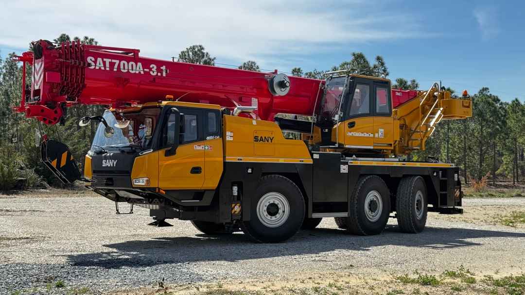 All State Crane & Rigging Takes Delivery of First SANY All-Terrain ...