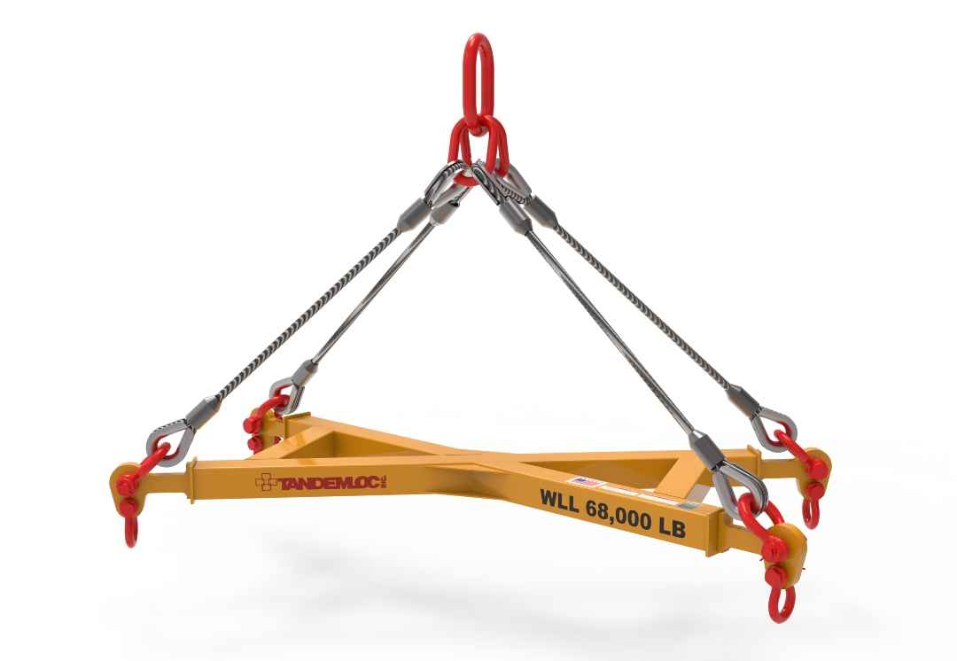 Tandemloc Introduces Lightweight “X” Spreader Frame | Crane Hot Line