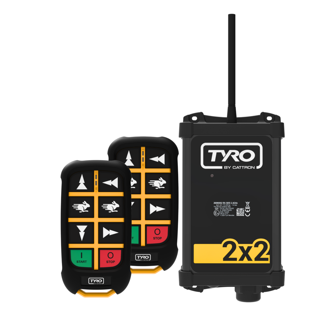 Cattron Expands Tyro 2S with 2x2 System | Lift and Access