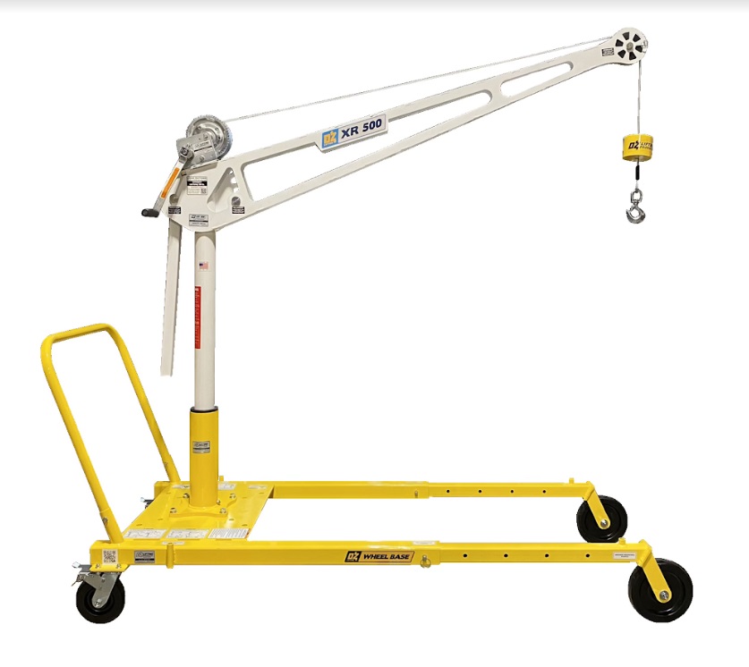 Oz Lifting Launches Wheeled Base for Davit Cranes | Crane Hot Line