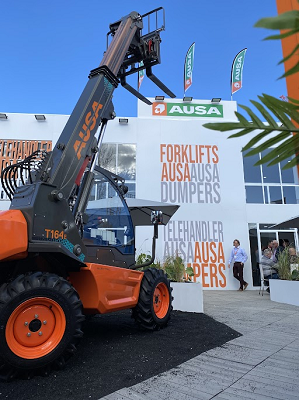 AUSA Introduces its Electric Telehandler and New Branding at Bauma ...