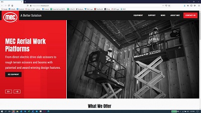 MEC Unveils New Website | Lift and Access
