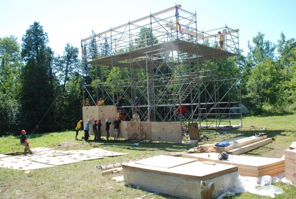 Urban Scaffold Provides System Scaffolds for Community Events | Lift ...